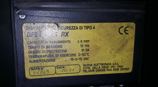 DFS LASER RX Nuova Elettronica snc | Texas Sales