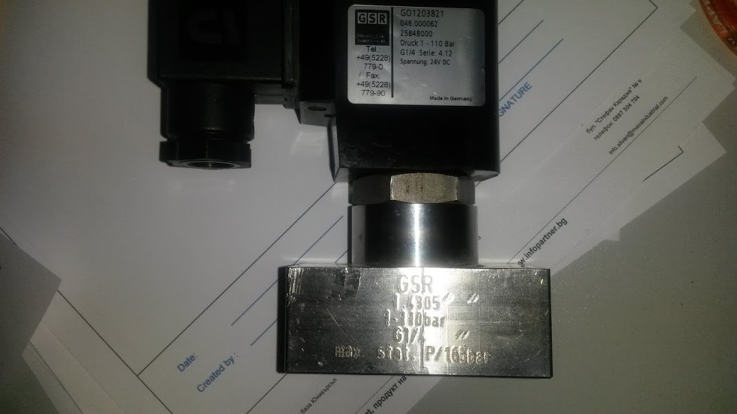 046.000062 Gsr | Germany Sales